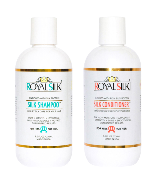 Silk Shampoo & Silk Conditioner, by Royal Silk